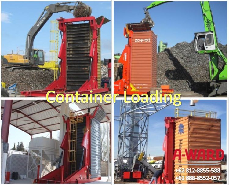 Container Loading Unloading untuk Bongkar Muat Bungkil Sawit - PT. Osi ...